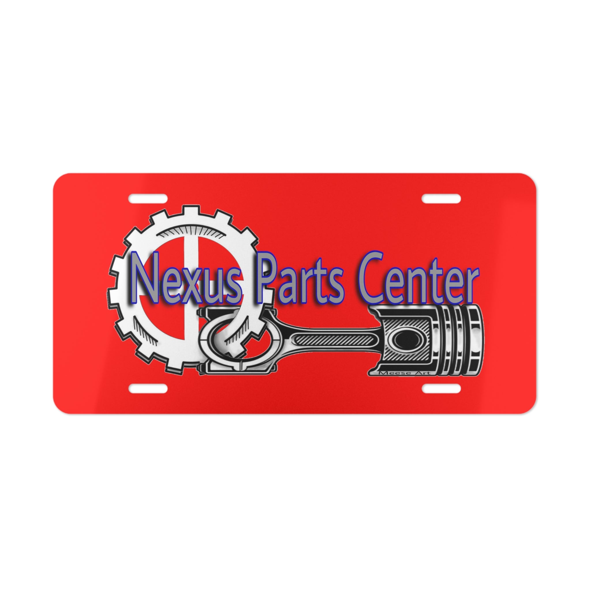 Red NPC - Vanity Plate – Nexus Parts Center